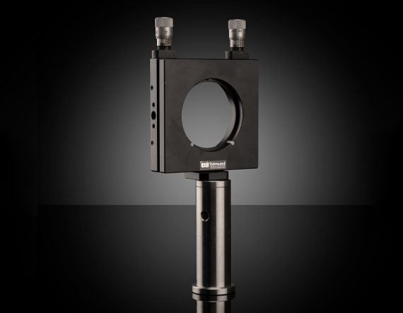 50.0/50.8mm Optic Dia., Kinematic Mirror Mount with Micrometer, Quick ...