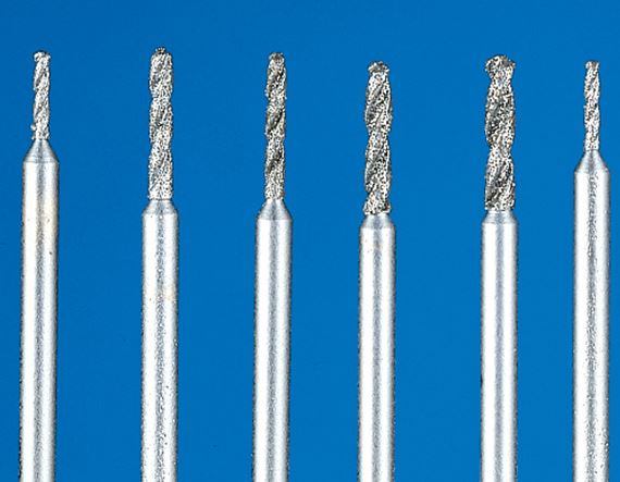 Diamond Coated Glass Drills | 에드몬드 옵틱스