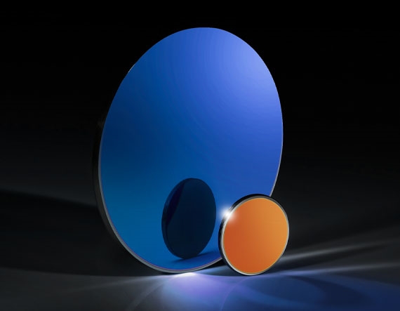 12.7mm Dia., 1mm Thick, 3-5μm BBAR Coated, ISP Optics Silicon (Si ...