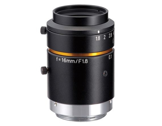 16mm FL Ultra High Resolution Fixed Focal Length Lenses