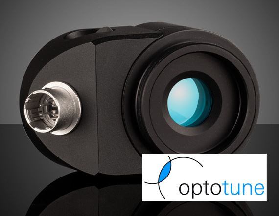 Optotune Focus Tunable Lenses 10mm Clear Aperture Hirose Connector
