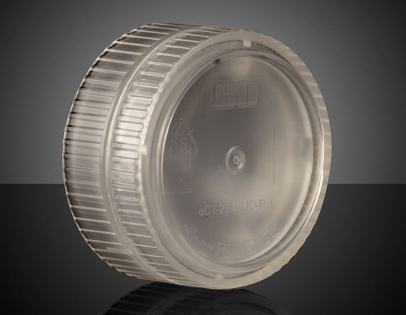 Non-Contact Impact Case for 25.4 Dia. x 6.35mm Thick Optics (10 Pack)