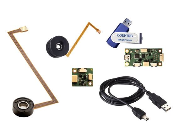 3.9mm CA, Corning® Varioptic® Variable Focus Liquid Lens Development Kit